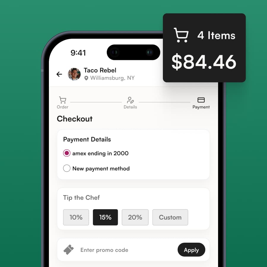 Cookin - The easiest way to sell your food online